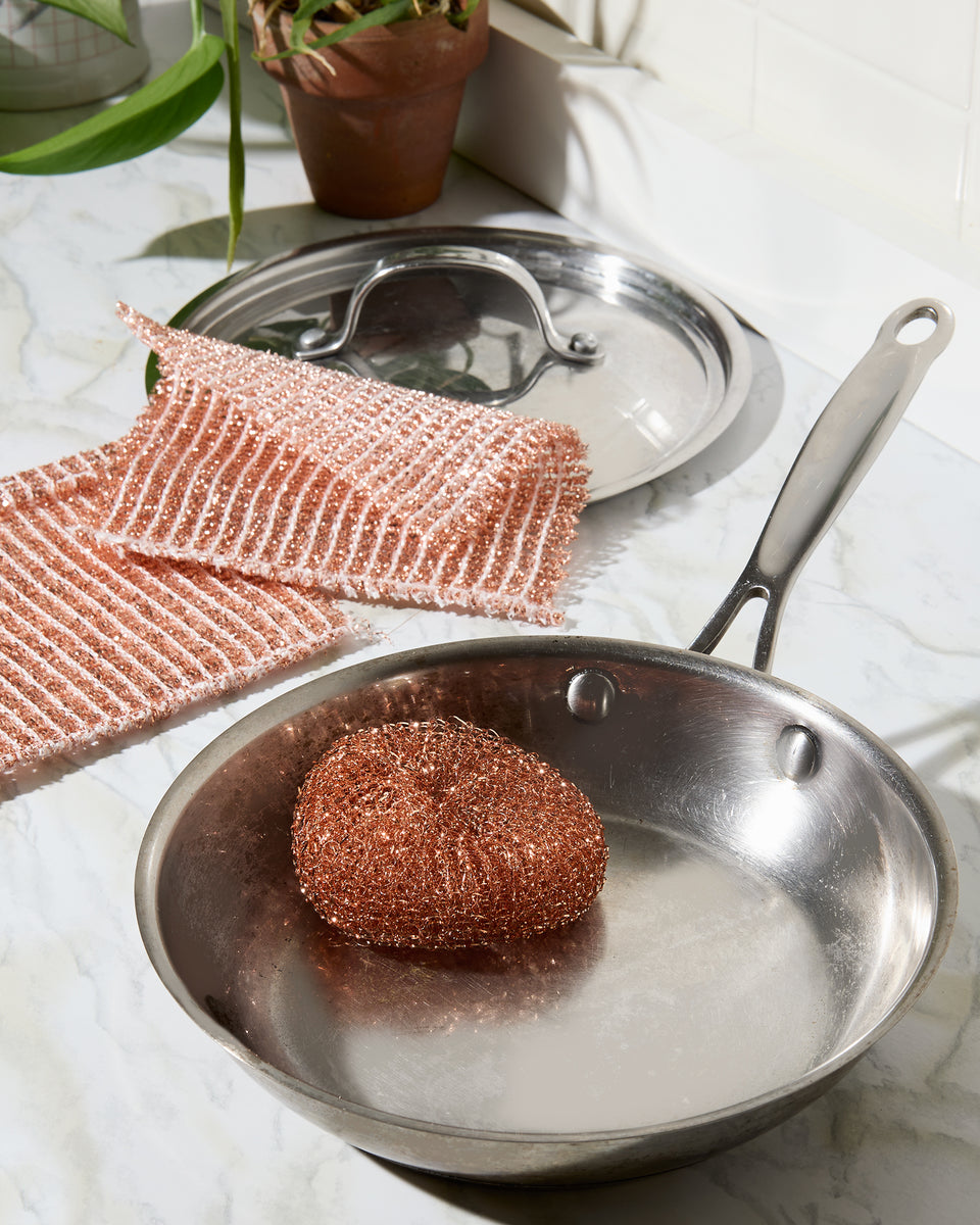 Copper Pot Scrubber - Set of 2 – Good Buy Supply