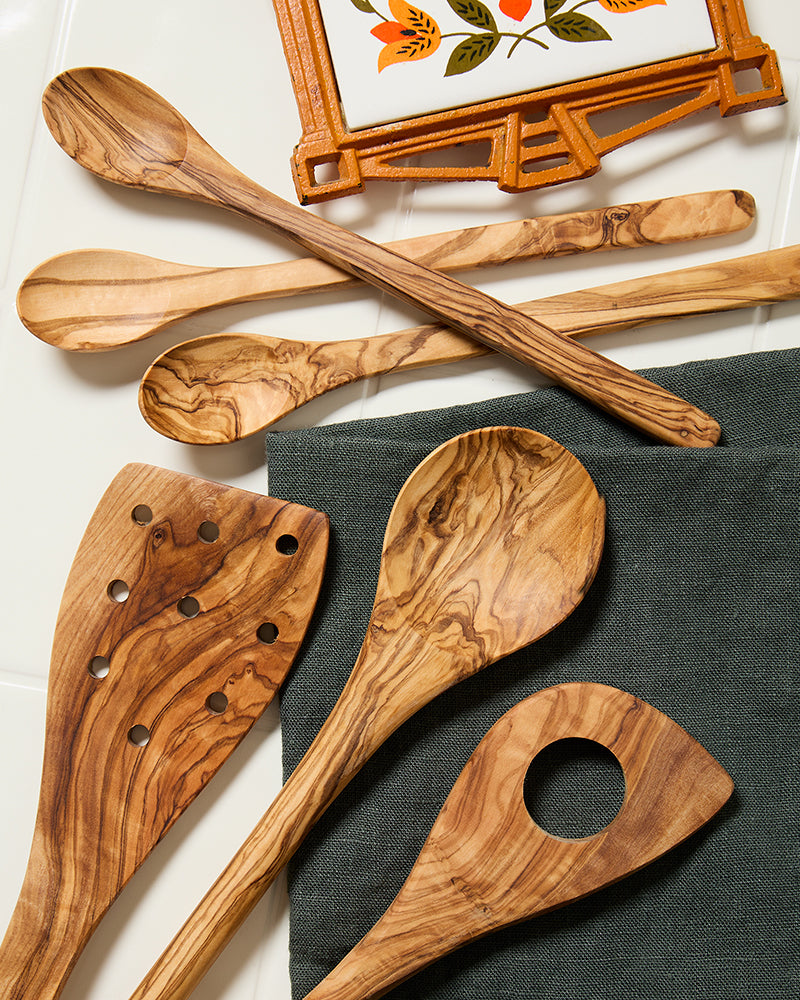 Olive Wood Pan Scraper – Good Buy Supply