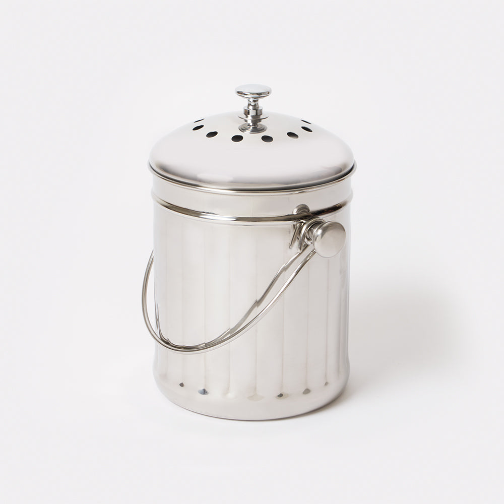 Stainless Steel Kitchen Compost Bin – Good Buy Supply